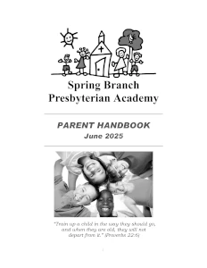 Spring Branch Daycare • Spring Branch Presbyterian Academy